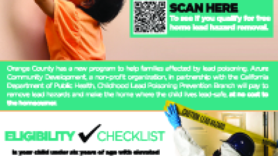 Childhood Lead Poisoning Prevention Program (CLPPP) | Orange County ...